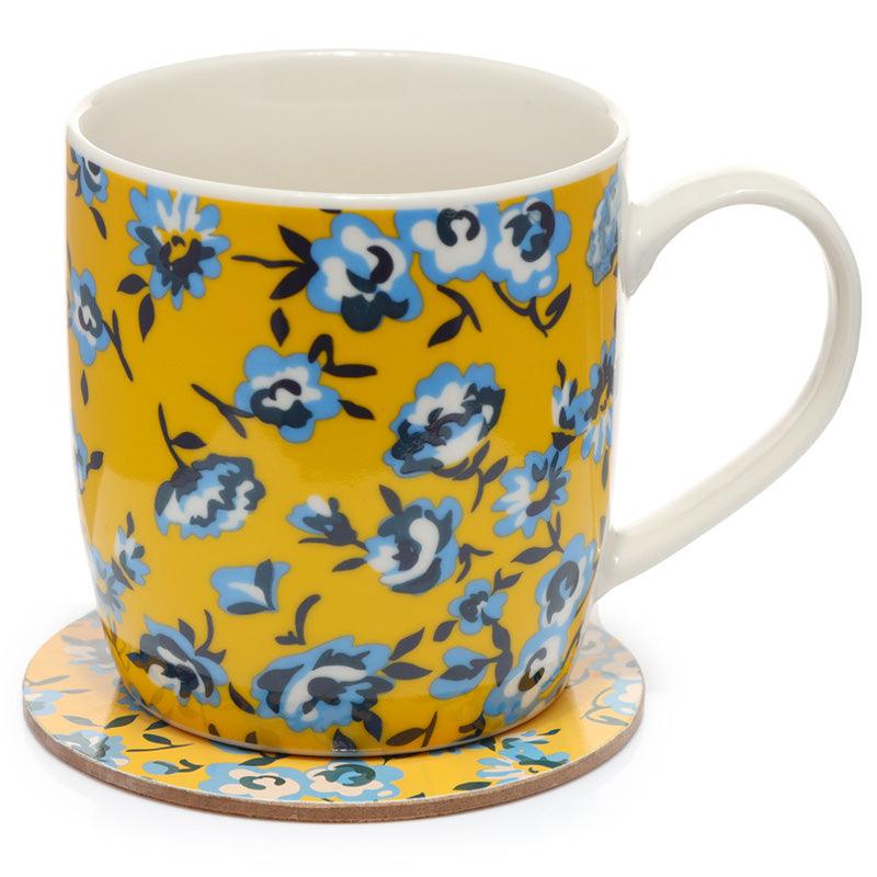 Porcelain Mug & Coaster Sets | Personalised Mug & Coaster Sets