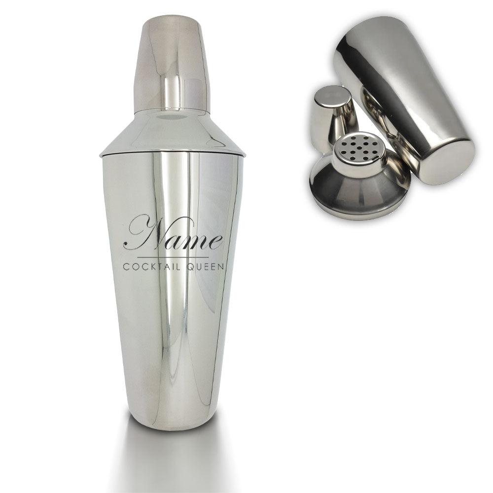 Personalised Engraved Cocktail Shakers