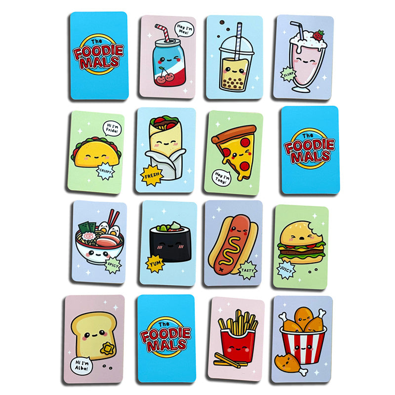 Foodiemals Kids Memory Card Set – My Happy Moments