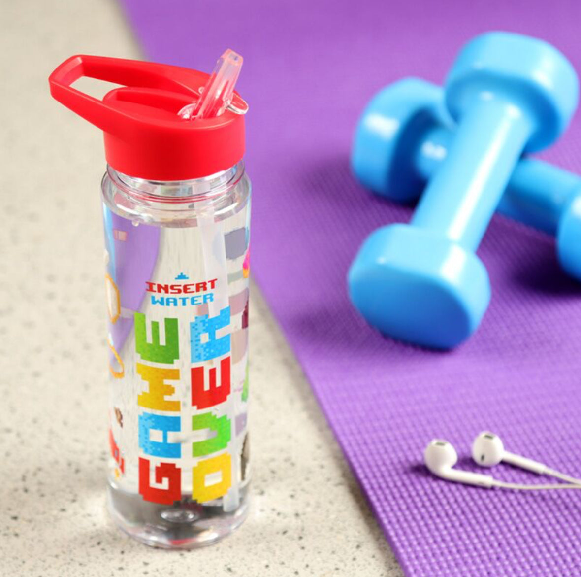 Game Over Water Bottle 550ml – My Happy Moments