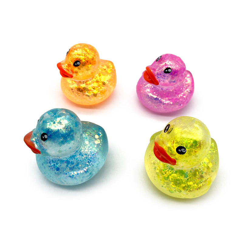 Maltose Squeezy Glitter Duck Fidget Toy