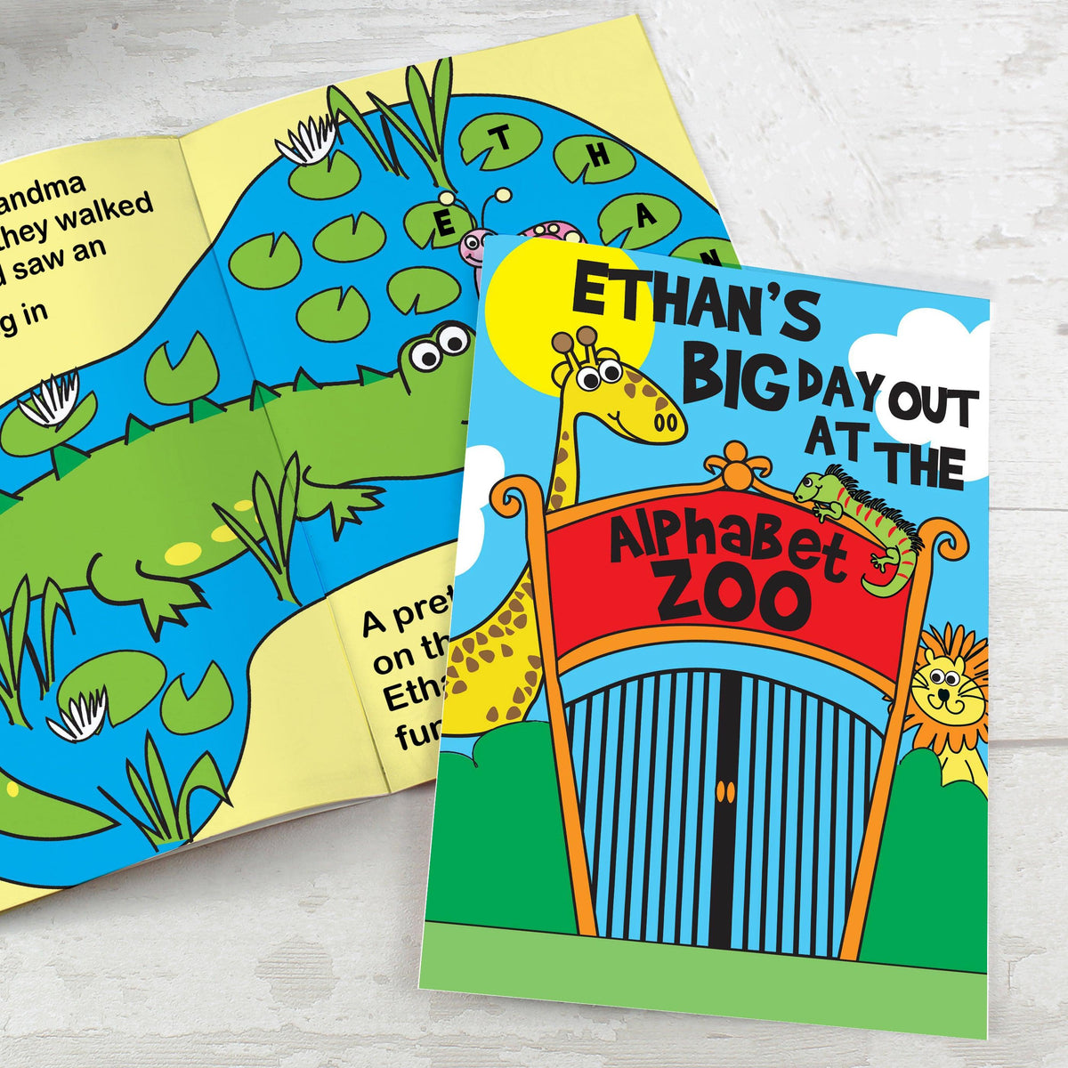 Personalised Children’s Zoo Story Book