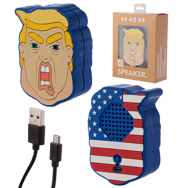 President Donald Trump Bluetooth Portable Speaker | Novelty Gift – My ...