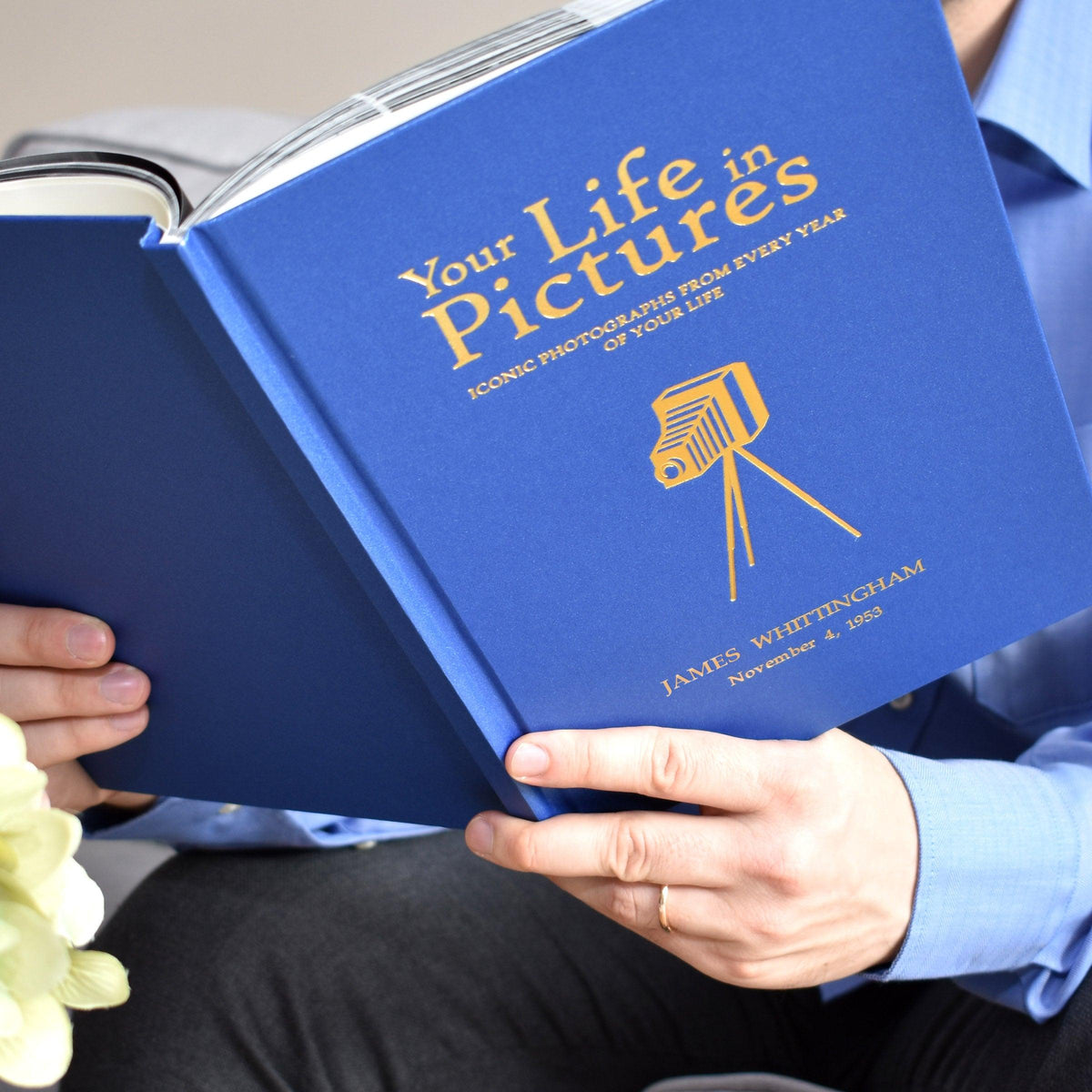 Personalised Your Life In Pictures Book | 70th 80th 90th Birthday Gift
