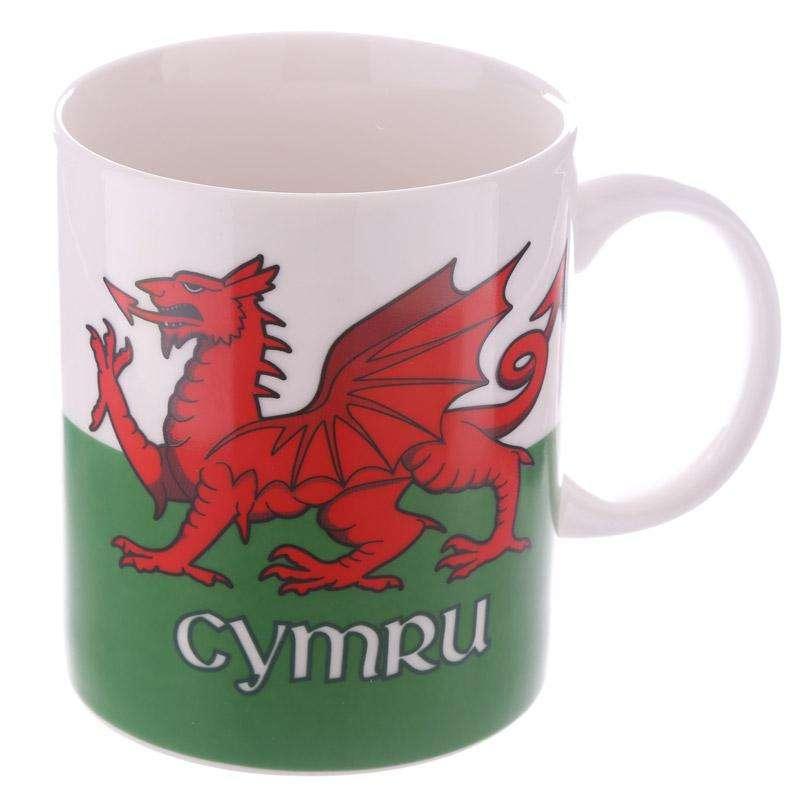 Welsh Dragon Mug | Welsh Flag Mug